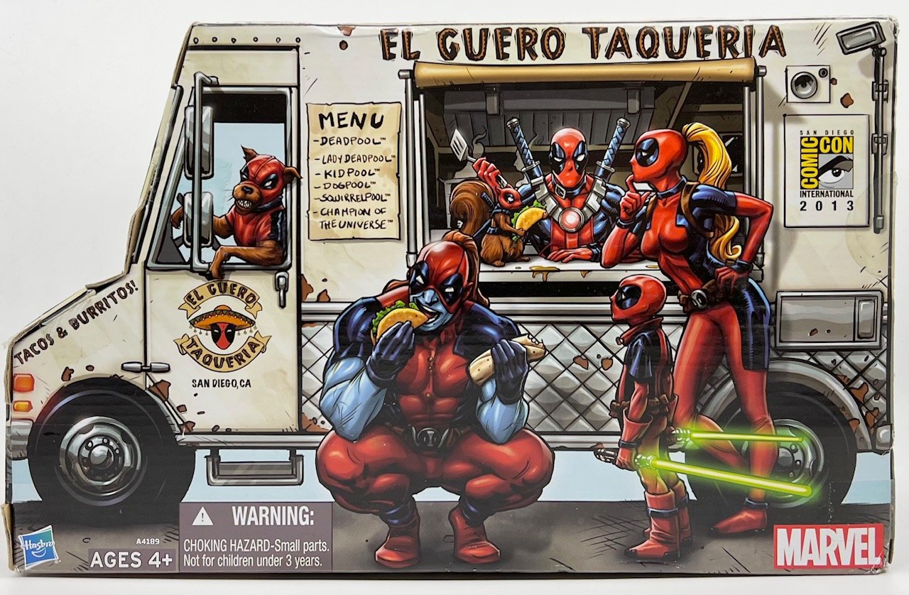 MARVEL UNIVERSE DEADPOOL SDCC 2013 EXCLUSIVE 6 PACK - Not-So Vintage Store
