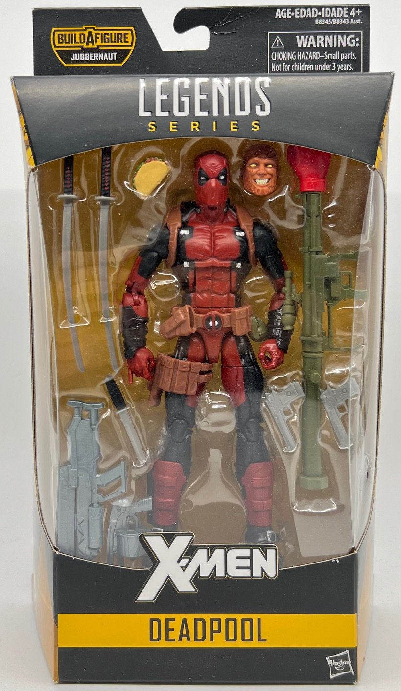 MARVEL LEGENDS DEADPOOL JUGGERNAUT BAF WAVE - Not-So Vintage Store
