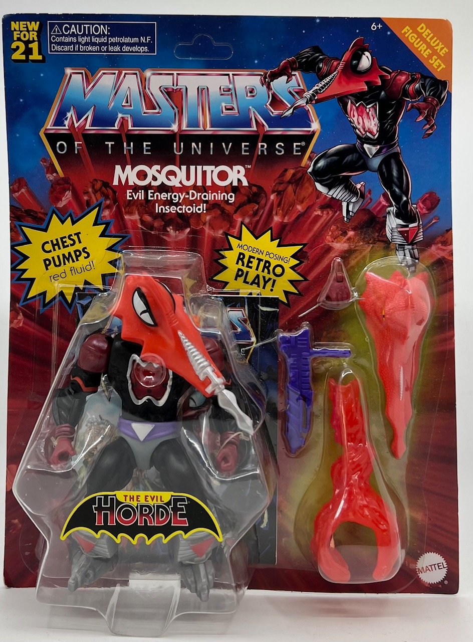 MATTEL MASTERS OF THE UNIVERSE ORIGINS MOSKITOR MOTU 2022 - Not-So ...