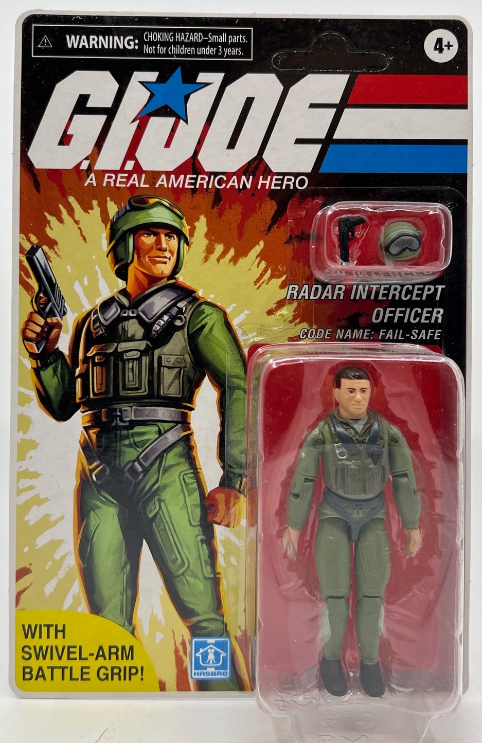 HASBRO GI JOE FAIL SAFE RADAR INTERCEPT OFFICER - Not-So Vintage Store